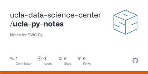 Github Ucla Data Science Centerucla Py Notes Notes For Swc Py