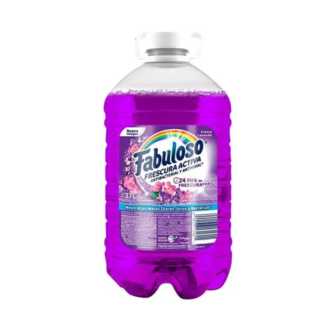 Limpiador Líquido Multiusos Fabuloso Frescura Activa Fresca Lavanda 37
