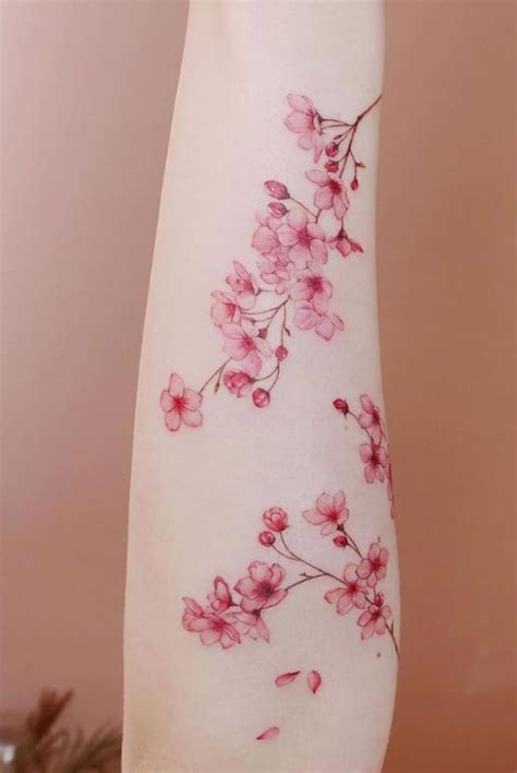 100 Cherry Blossom Tattoo Designs With Meaning Art And Design
