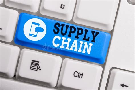 Conceptual Hand Writing Showing Supply Chain Business Photo Text System Of Organization And