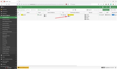 Accessing IPv Only Resources Via Legacy IP NAT On A FortiGate Weberblog Net