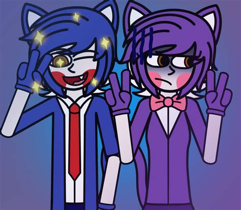 Fnac Candy And Cindy By Wolfbilledartist On Deviantart