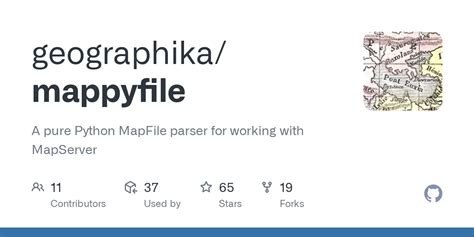 Github Geographika Mappyfile A Pure Python Mapfile Parser For Working With Mapserver