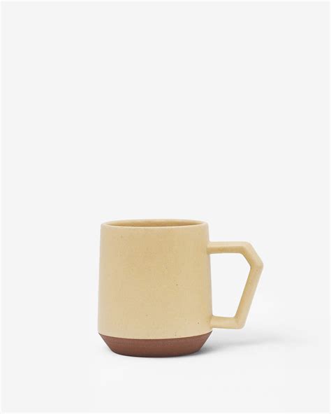 Chips Mug Mino Ware Mug Series 240ml Sand Yellow Sensory Journal 覺諾靈感手帳