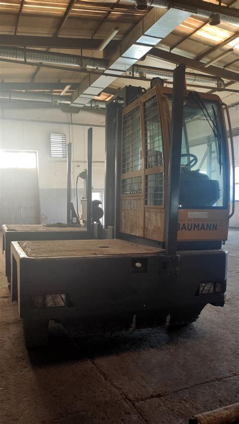 Baumann Gx 601445 L Diesel Side Loader Forklift