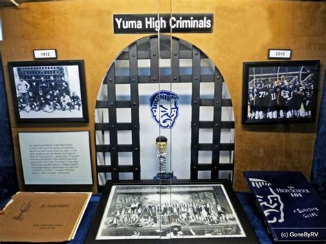 Yuma High School History Yuma Territorial Prison State Park Museum