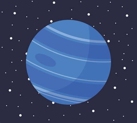 Cartoon Planet Neptune