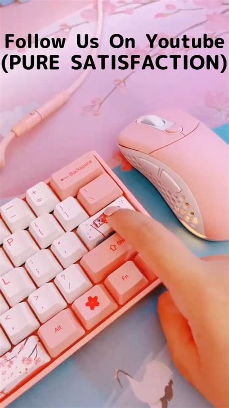 Kawaii Keyboard Unboxing Kawaii Design Oddly Satisfying Videos Gamer Girl