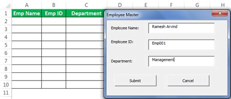 Excel Vba Userform How To Create An Interactive Userform
