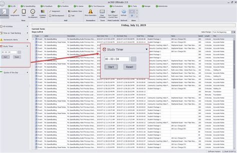 Study Timer EV Ultimate Software Study Timer EV Ultimate Software