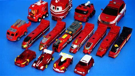 터닝메카드 파워레인저 트레인포스 헬로카봇 또봇 미니특공대 로봇트레인 뽀로로 레드 장난감 모음 Youtube