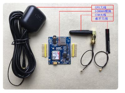SIM GSM GPRS Bluetooth GPS Module Shared Bicycl Grandado