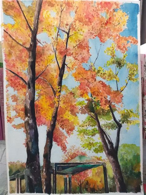 색담bliss의 수채화