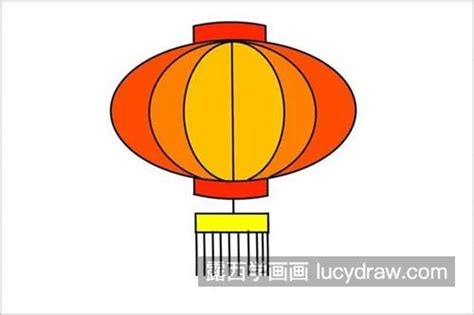 漂亮精致的灯笼简笔画怎么画 好看漂亮的灯笼简笔画教程 露西学画画