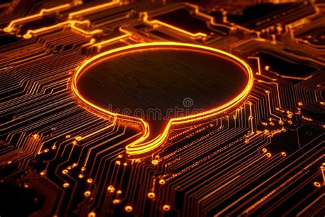 Digital Communication Concept Image Stock Illustration Illustration Of Dialogue Graphic