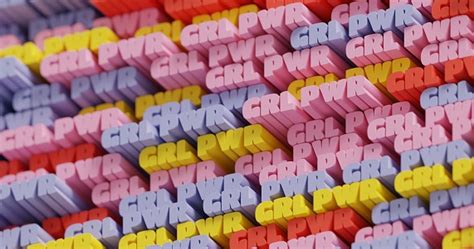 3d 소녀 파워 추상 입력 3d 레터링 배경입니다 핑크의 모던한 브라이트 트렌디한 페미니스트 단어 패턴 여성 권한 부여 운동 배너 세계 여성의 날 0명에 대한 스톡 사진 및