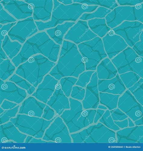 Abstract Crack Effect Vector Seamless Pattern Background White Irregular Joined Crackle Lines