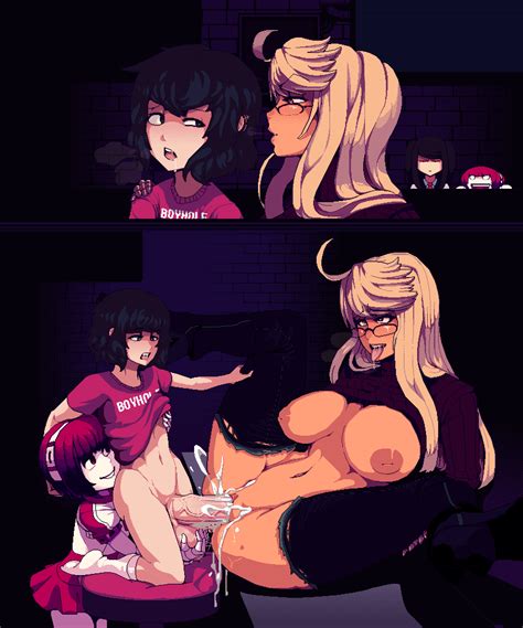 Rule 34 1boy 2girls Absurd Res Ahe Gao Aliasing Alma Armas Android