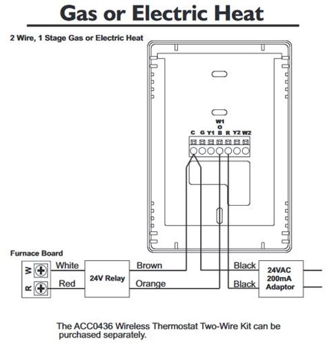 Totaline Wireless Thermostat And Receiver Combo Rfwel Engr E Store