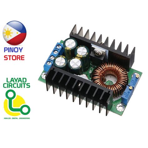 Xl4016 300w Buck Dc Dc Converter Module 8a Step Down Regulator Shopee Philippines