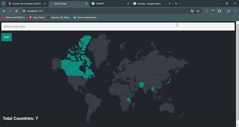 Kalki Dang On Linkedin Traveltracker Webapp Travelgoals