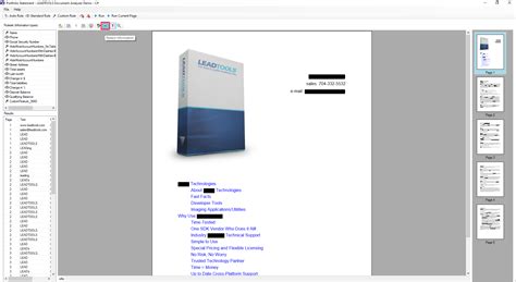 Create And Run Custom Rulesets With The Document Analyzer Demo C Net 6 Leadtools Sdk