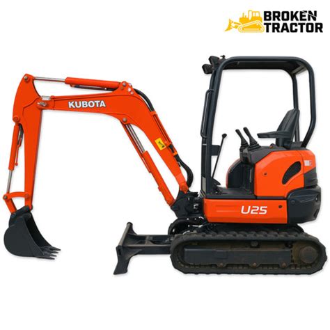 Kubota U25 Mini Excavator Specs Parts And Maintenance Guide Broken