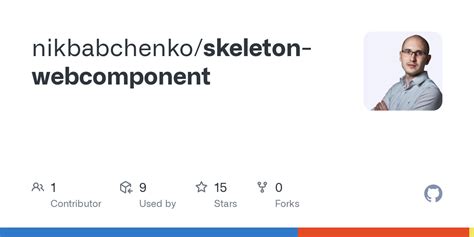 GitHub Nikbabchenko Skeleton Webcomponent