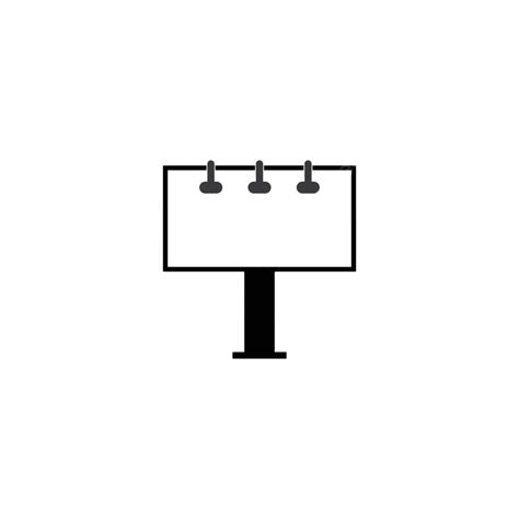 Signboards Vector Design Images Signboard Vector Icon Simple Isolated Pictogram Navigation