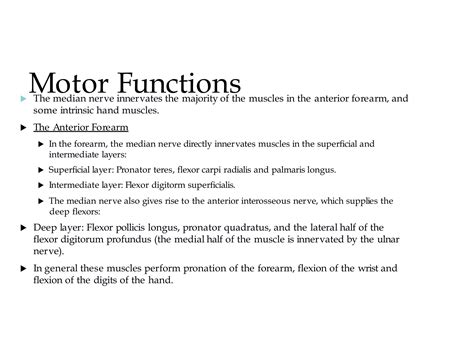 Median Nerve Pptx Death Injury Or Military Conflict Sensitive Topics
