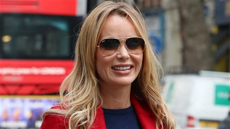 Amanda Holden Wows In Marks And Spencer Party Heels Days After Painful