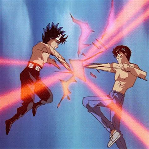 Yusuke Urameshi Vs Hiei Wiki Yū Yū Hakusho Fandom