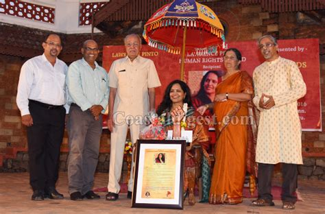 Mangaluru Activist Vidya Dinker Conferred With Human Rights Award The