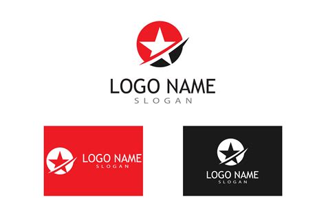 Star Icon Logo Vector Design Graphic By Redgraphic · Creative Fabrica