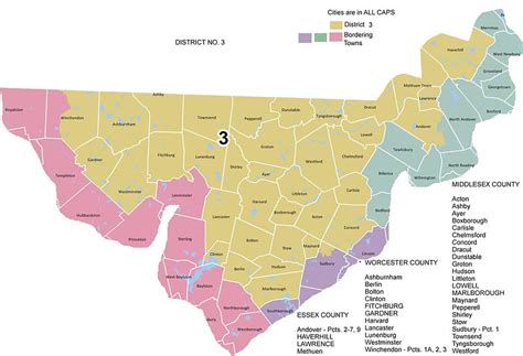 District 3 Map Massachusetts Republican Assembly