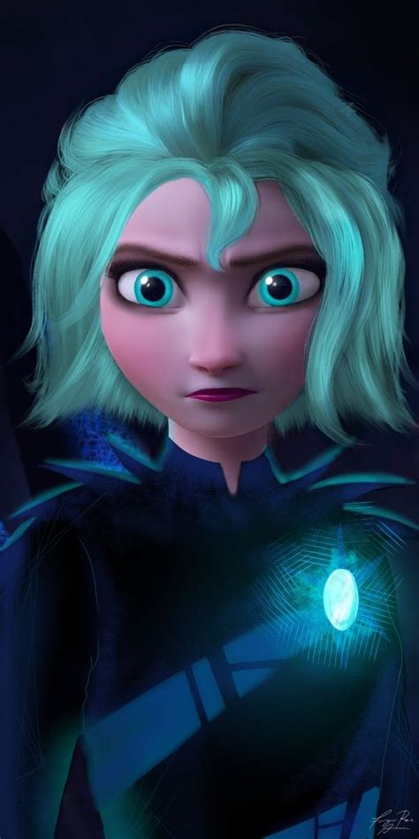 Elsa As Cassandra In 3d