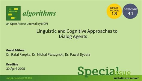 Algorithms Mdpi On Linkedin Lacatoda2024 Affectivecomputing Computationalcognition