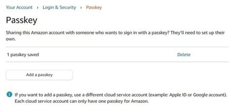 How To Enable And Set Up Passkey For Amazon Account