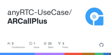 GitHub AnyRTC UseCase ARCallPlus