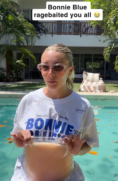 Bonnie Blue Admits She Lied About Pregnancy And Explains Why