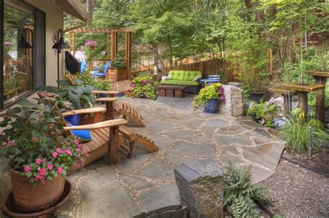 Flagstone Paving Ideas Landscaping Network