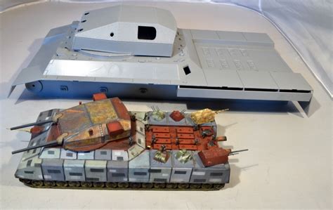 Armorama P 1000 Ratte In 172 From Modelcollect
