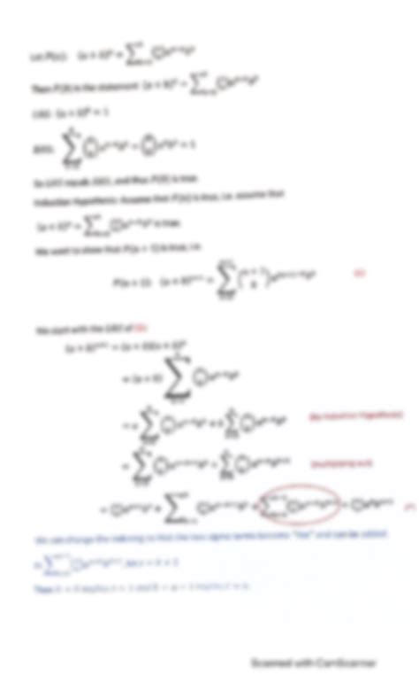 Solution Binomial Theorem Pascals Triangle And Proof Of Theorem By