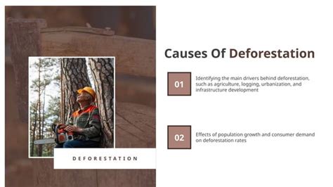 Deforestation Powerpoint Templates Free Download Pptx