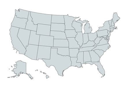 KvÍz Slepá Mapa Usa Trafíš Všetky štáty Closer Sme