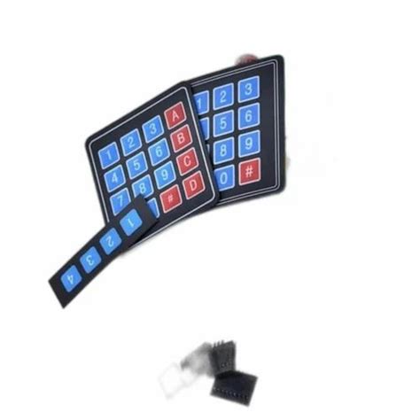 Matrix Keypad Membrane Switch For Arduino Arm And Other Mcu At Best Price In Delhi