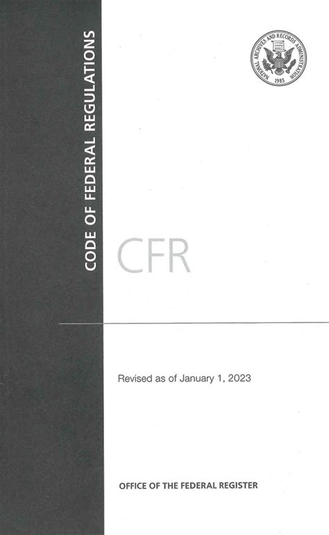 Cfr Title 38 Parts 18 End Code Of Federal Regulations 2023 U S