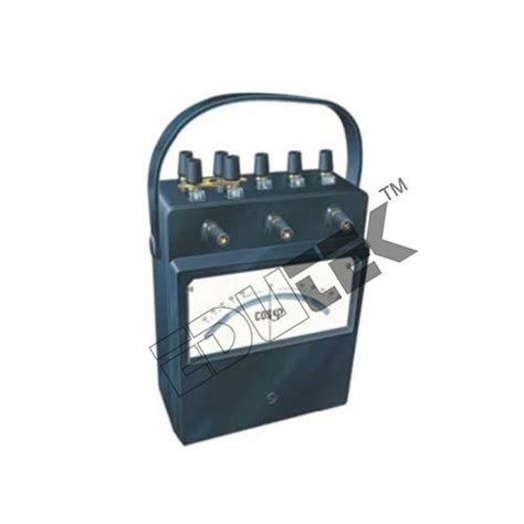 Single Phase Dynamometer Type Portable Power Factor Meter Manufacturer Single Phase Dynamometer