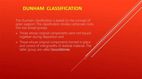 Dunham Classification Presentation Pptx Dunham Classification Presentation Pptx