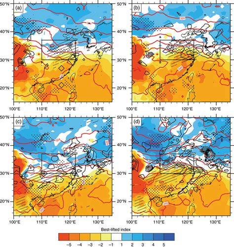 Composite Analyses For Non Mcs Days Of Dt 3 A Mcs Days Of Dt 3 B Download Scientific